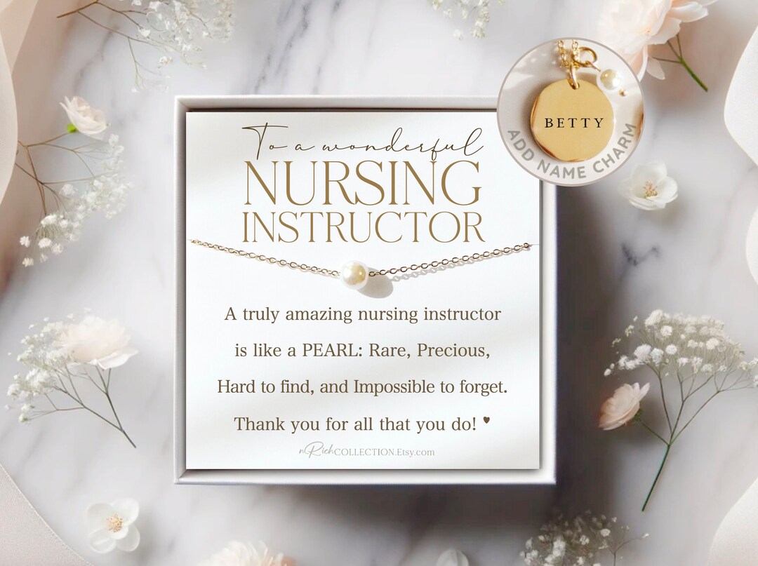 Nursing Instructor Gift Appreciation Gift for Female - Etsy