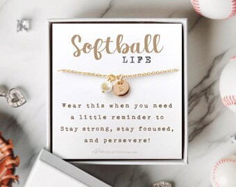 Graduation Softball Gifts, Gift for Softball Players, Softball Necklace ...