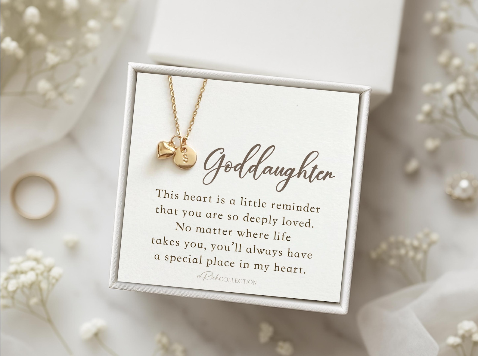 Goddaughter Gifts From Godmother Goddaughter Necklace Goddaughter ...