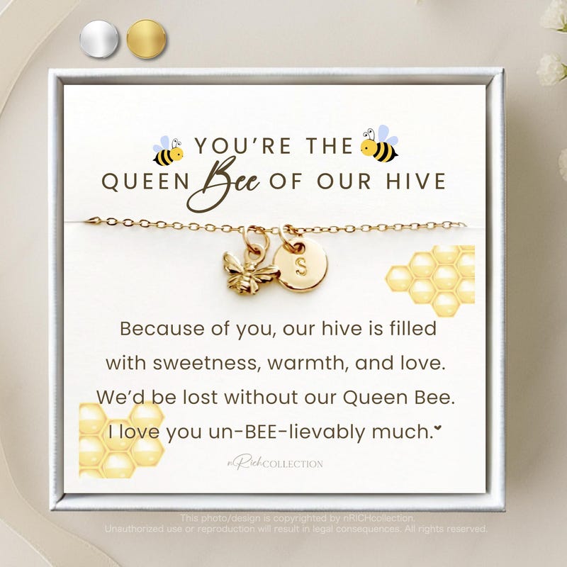 Queen Bee Necklace - Etsy