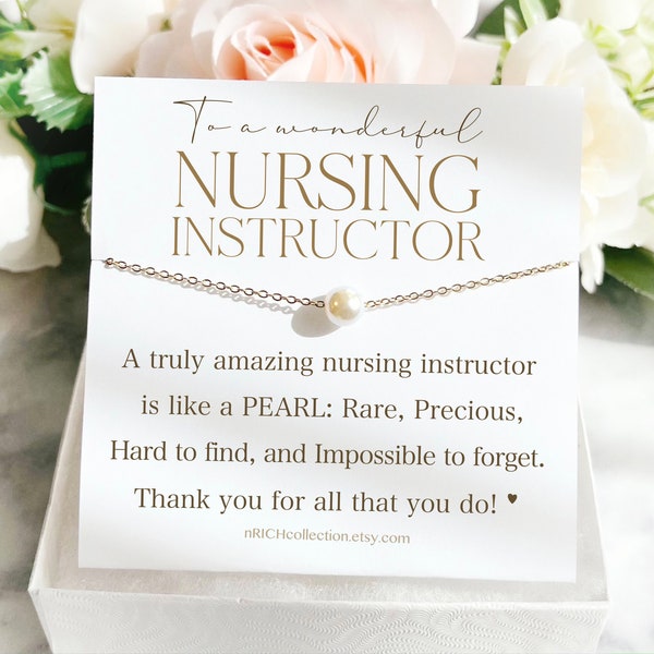 Thank You for a Nursing Instructor - Etsy