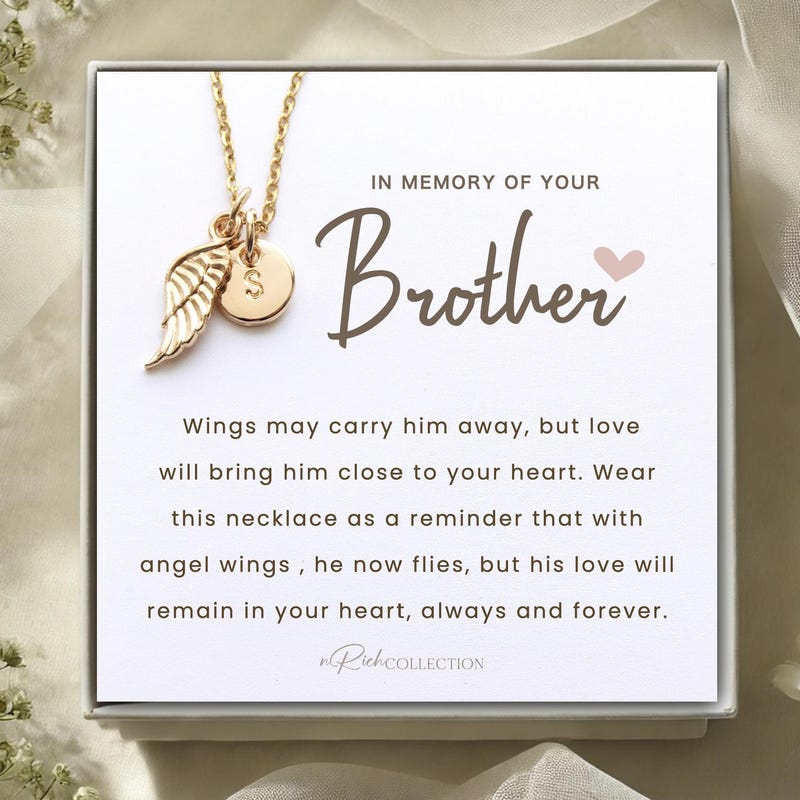 Brother Necklace - Etsy