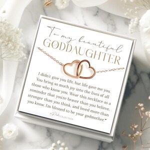 Goddaughter Necklace, Goddaughter Gift, Baptism Gift for Goddaughter ...