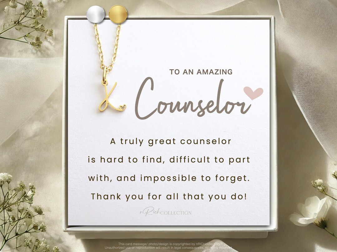 Counselor Christmas Gift Personalized Gift for Counselor School Mental ...