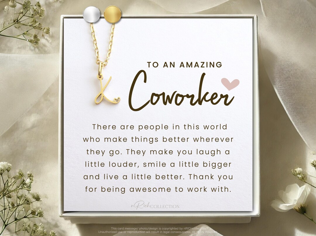 Personalized Coworker Gift Farewell Gift for Coworker Going Away Gift ...