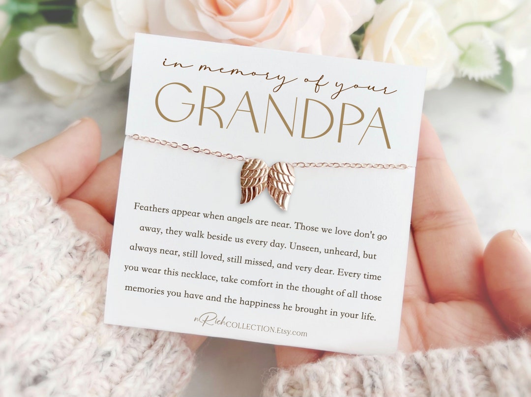 Loss of Grandfather Sympathy Gift Grandpa Memorial Gift - Etsy