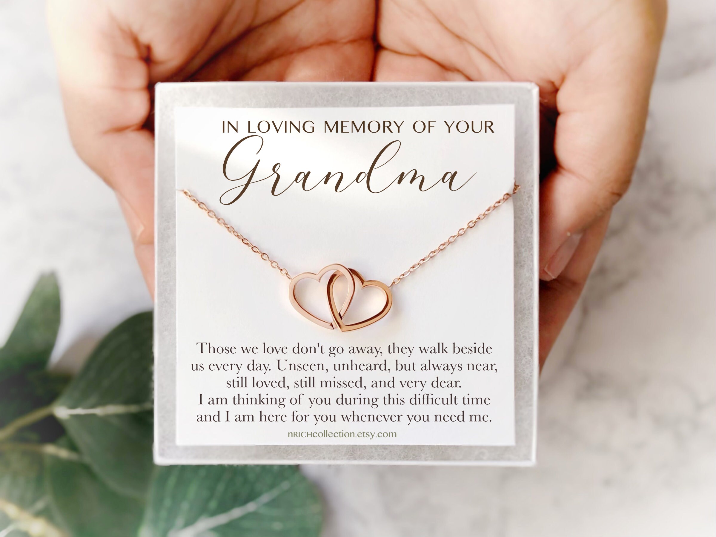 Loss of Grandmother Gift Grief Gift Grandma Remembrance - Etsy UK