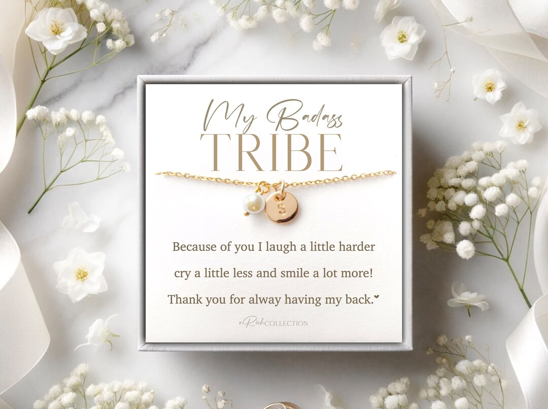 Tribe Necklace Friendship Gift Find Your Tribe Girl Gang Gift Bestie ...