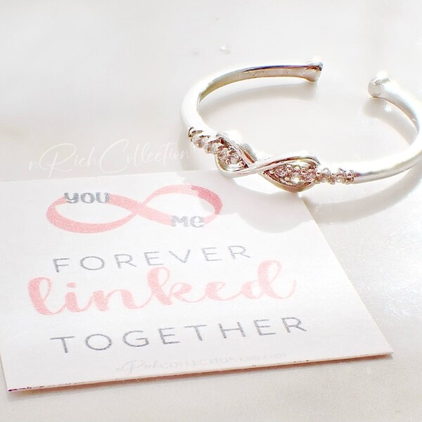 Best Friend Infinity Ring - Etsy