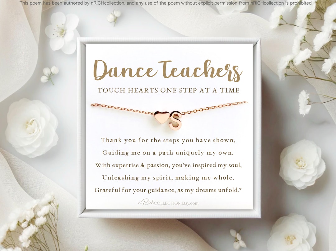 Gift for Dance Teacher, Dance Recital Gift, Dance Instructor, Ballet ...
