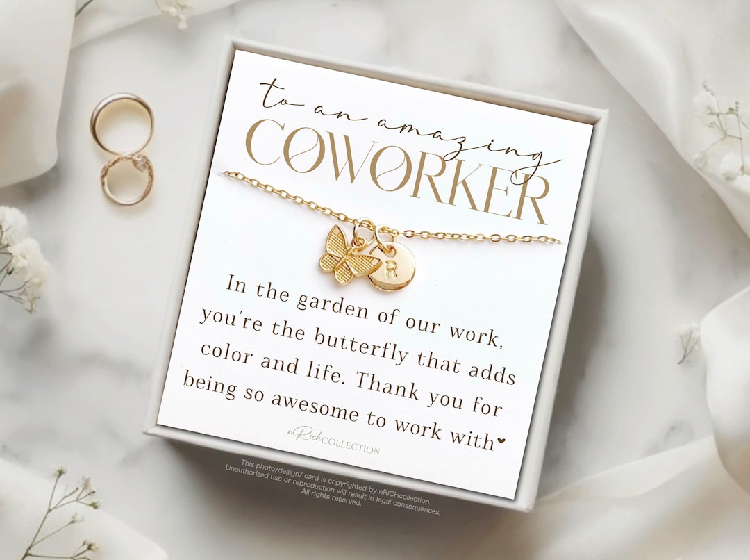 Personalized Coworker Gift Farewell Gift for Coworker Going Away Gift ...