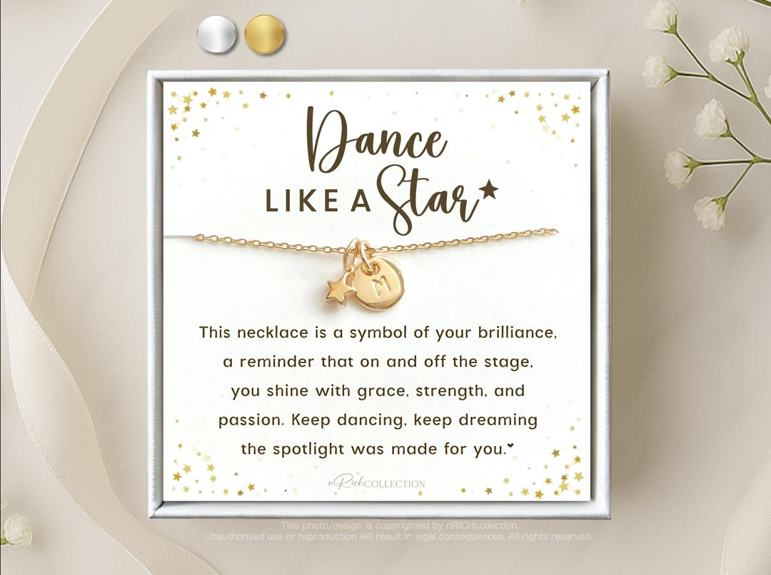 Graduation Gifts, Dance Team Gifts, Competition Dance, Dance Necklace ...