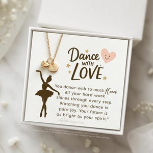 Dance Recital Gift, Gift for Dancer, Bulk Dance Gift, Ballet Necklace ...