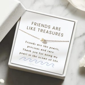 Best Friend Necklace Personalized Name Initial Necklace for Best Friend ...