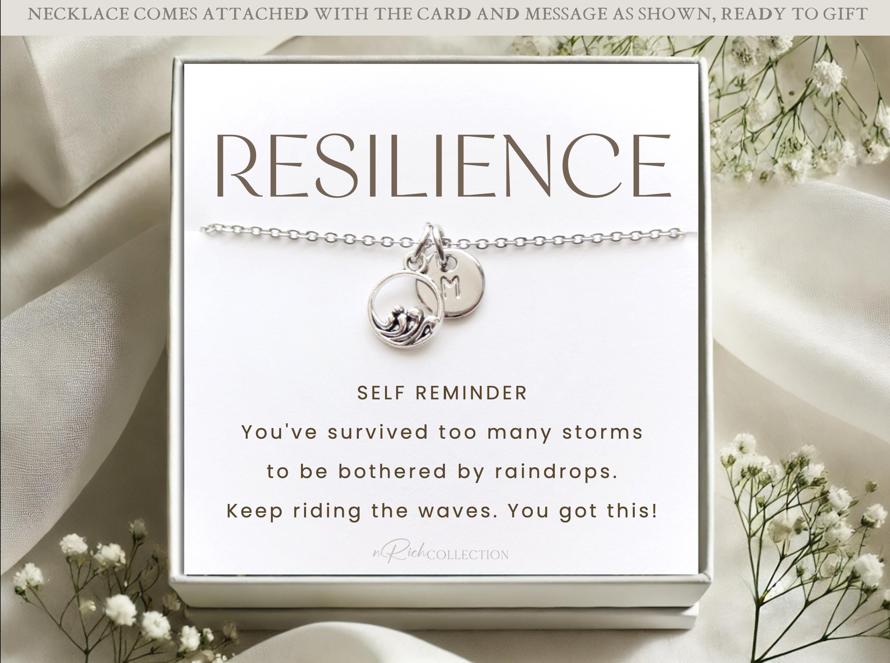 WAVE Necklace - Resilient Gift for Women | Encouragement, Strength ...