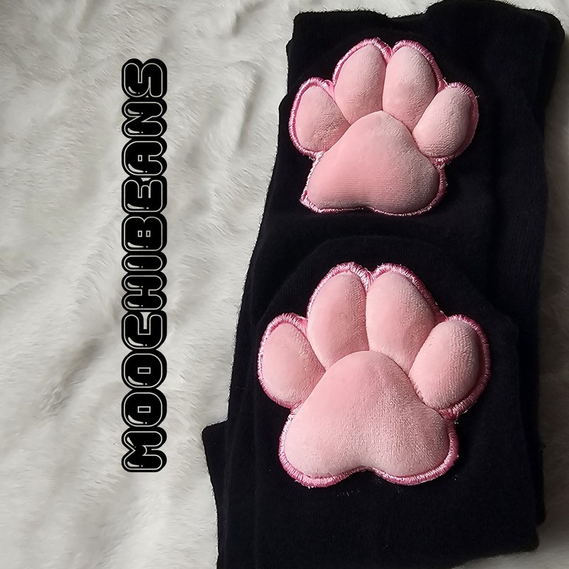 Cat Paw Pad Thigh Highs - Etsy