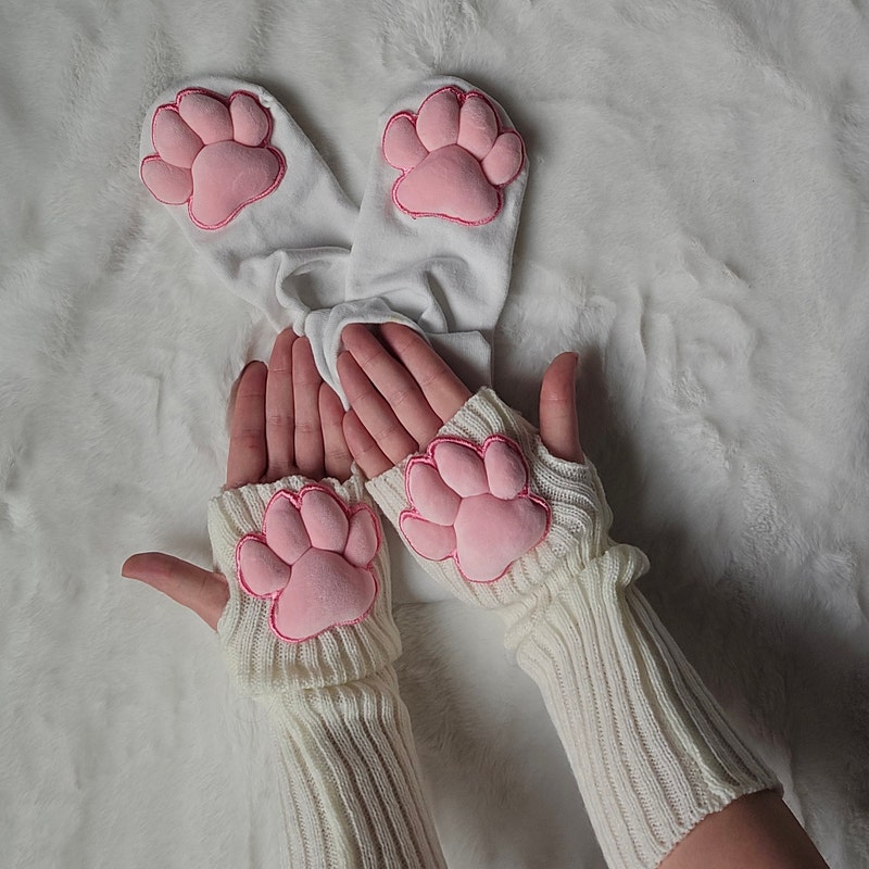 Cat Paw Gloves - Etsy