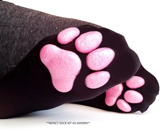 Cat Paw Socks | Etsy