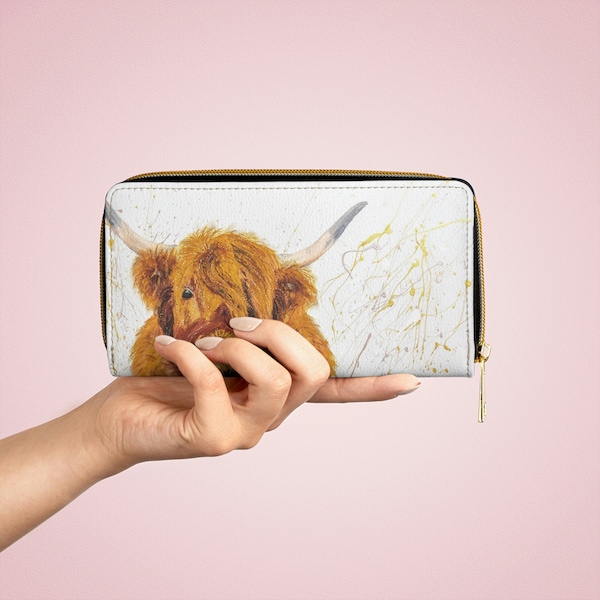 Cow Leather Wallet - Etsy