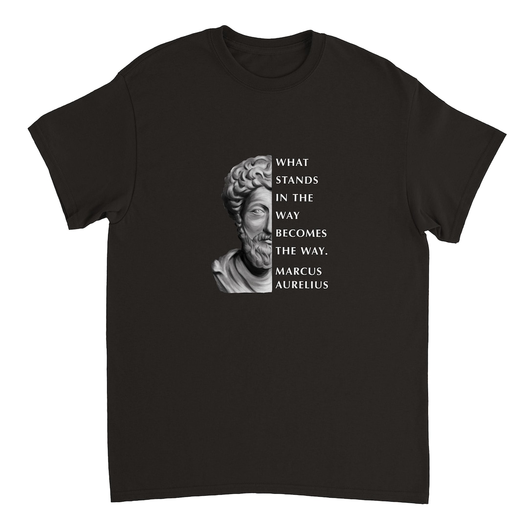 T-shirt for Stoics, Marcus Aurelius Stoicism, Philosophy Gift, Gift for ...