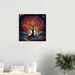 Vivid Tree of Life Wrapped Canvas Art - Nature-inspired Wall Decor ...