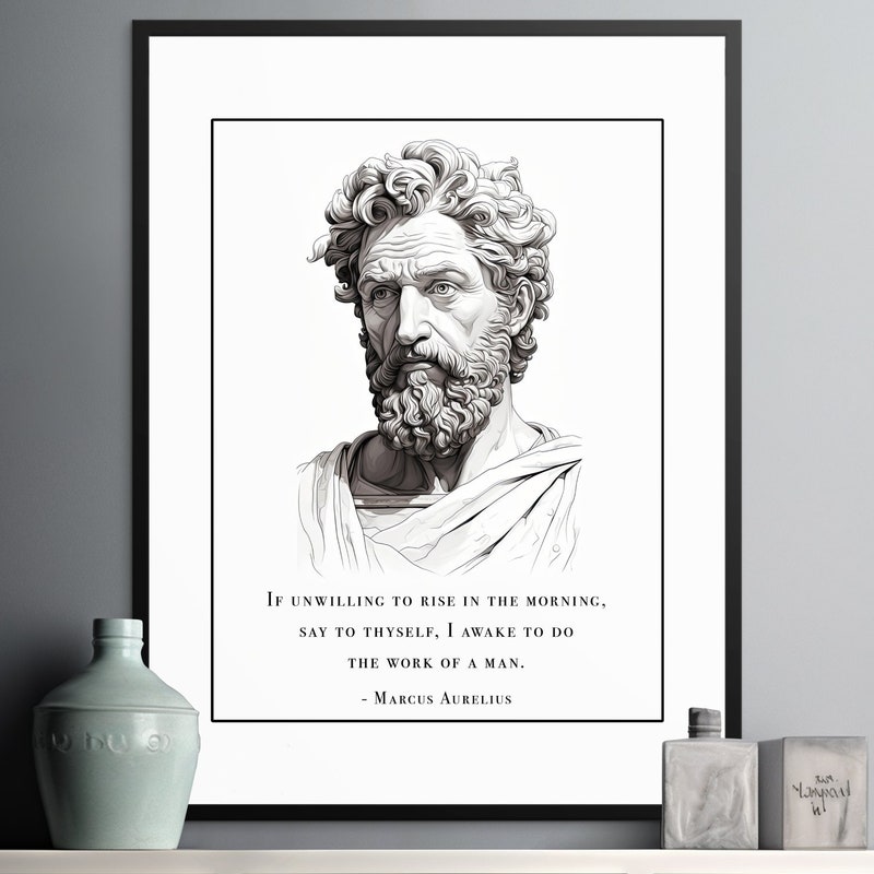 Marcus Aurelius Art - Etsy UK