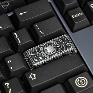 Trong Dong Keycap 2.25U Custom Handmade Premium Solid Sterling Silver ...