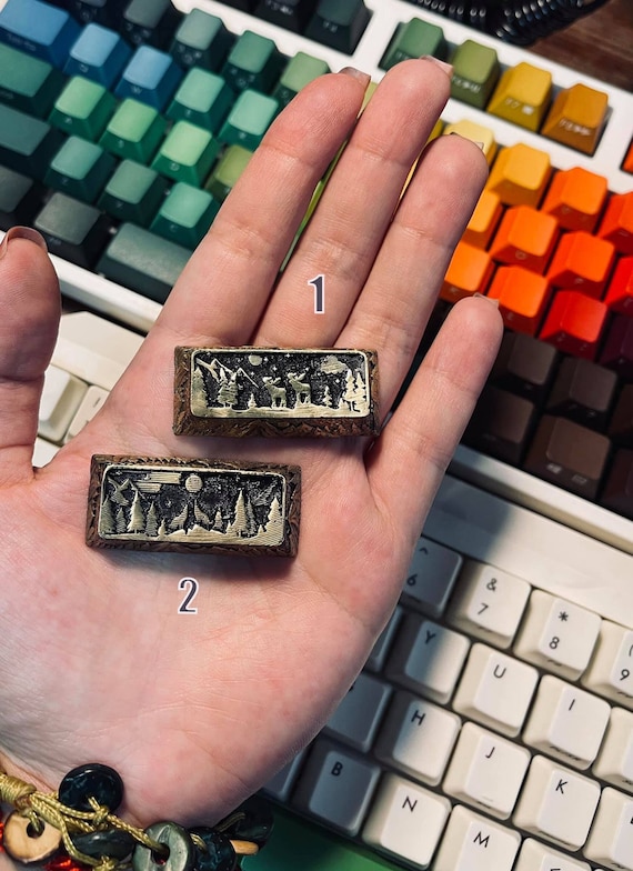 Keycap Custom Handmade Premium Solid Sterling Silver Keycap - Etsy
