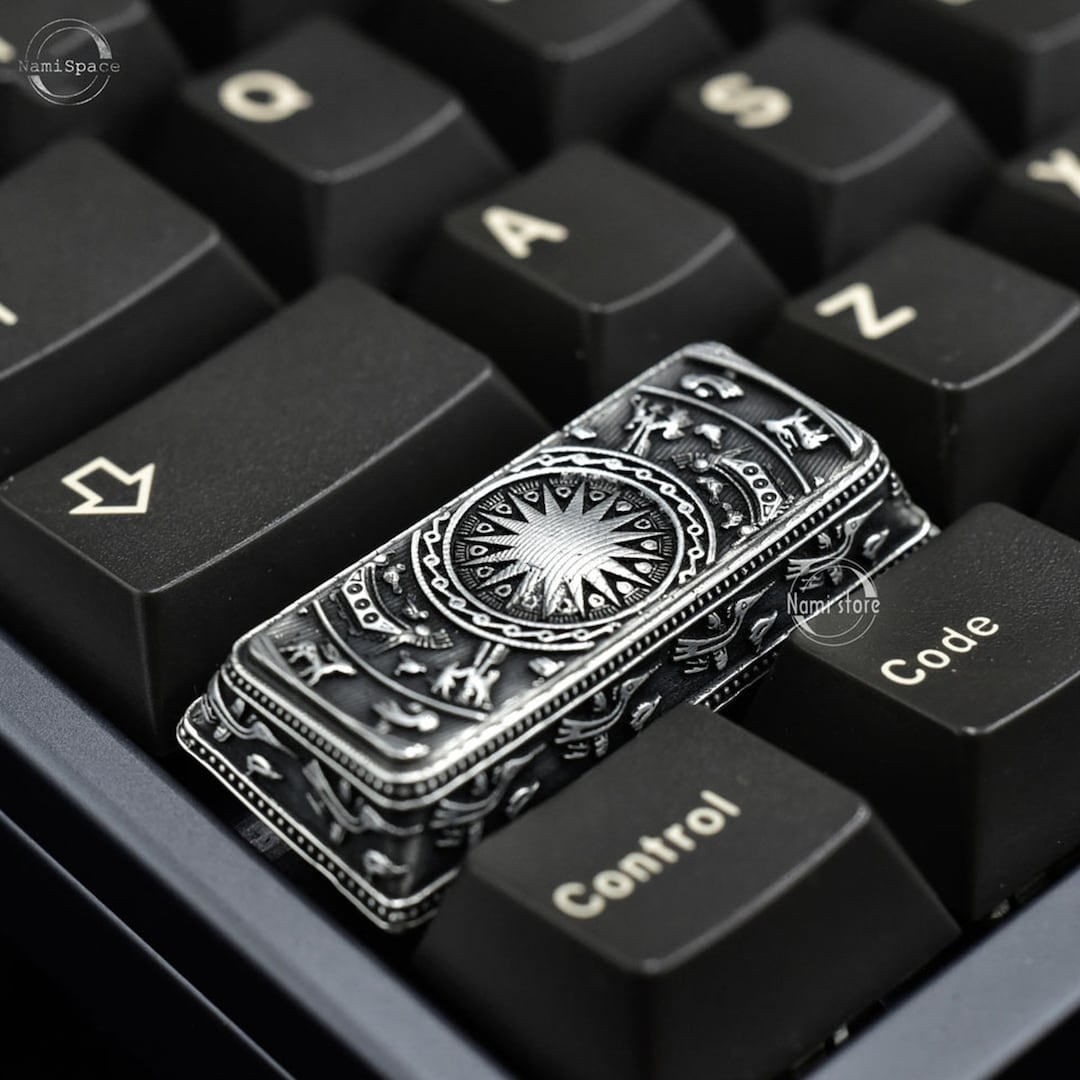 Trong Dong Keycap 2.25U Custom Handmade Premium Solid Sterling Silver ...