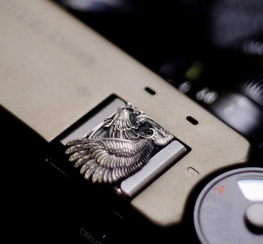 Phoenix Hot Shoe Cover & Shutter Button: Ergonomic Camera Accessory - Etsy