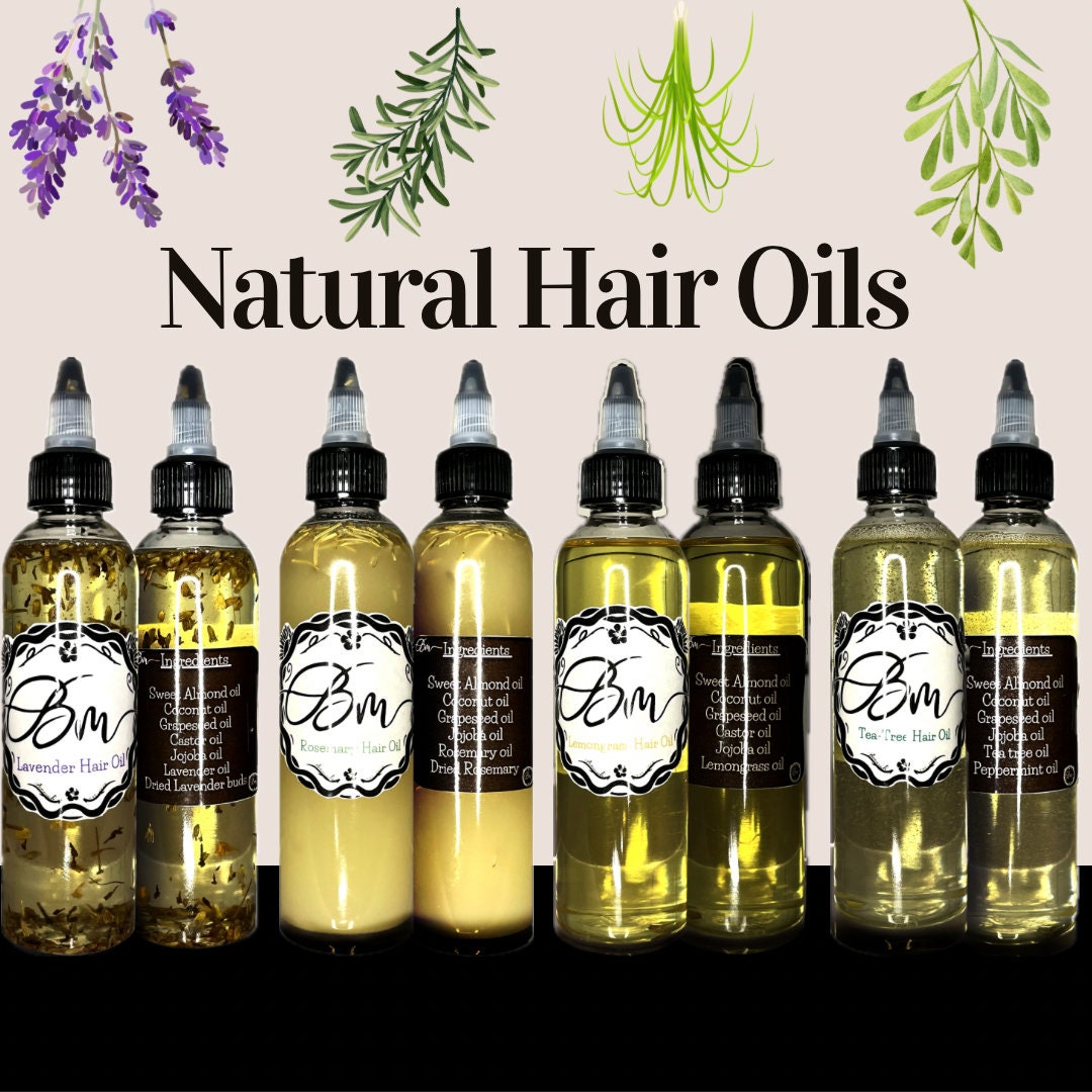 Hair Care Line- Natural Hair Oils - Etsy