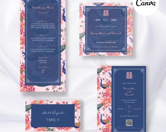 Chinese Canva Set - Etsy