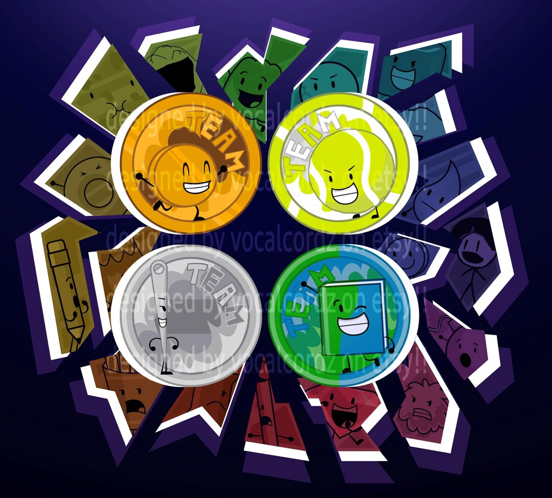 BFDIA 23 - Final 4 Pins - Etsy