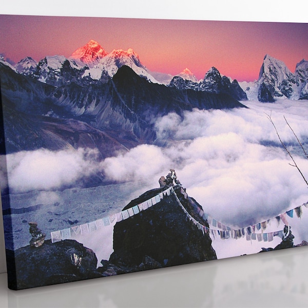 Himalayan Mountain Wall Art - Etsy