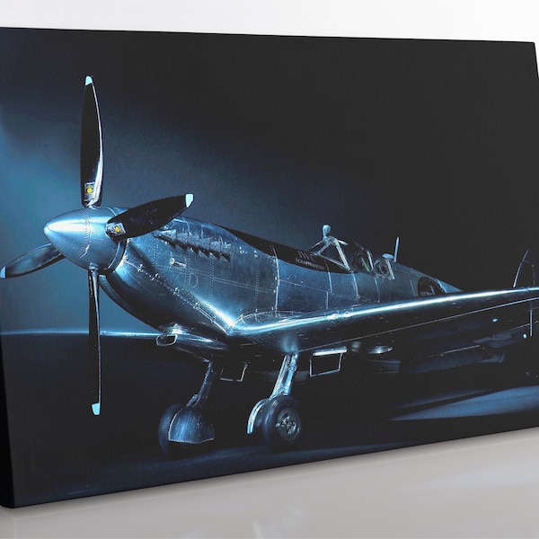 Framed Spitfire Art - Etsy