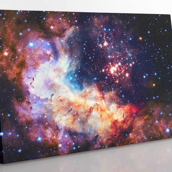Abstract Space Wall Art - Etsy