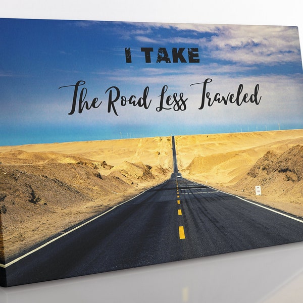Road Less Traveled - Etsy UK