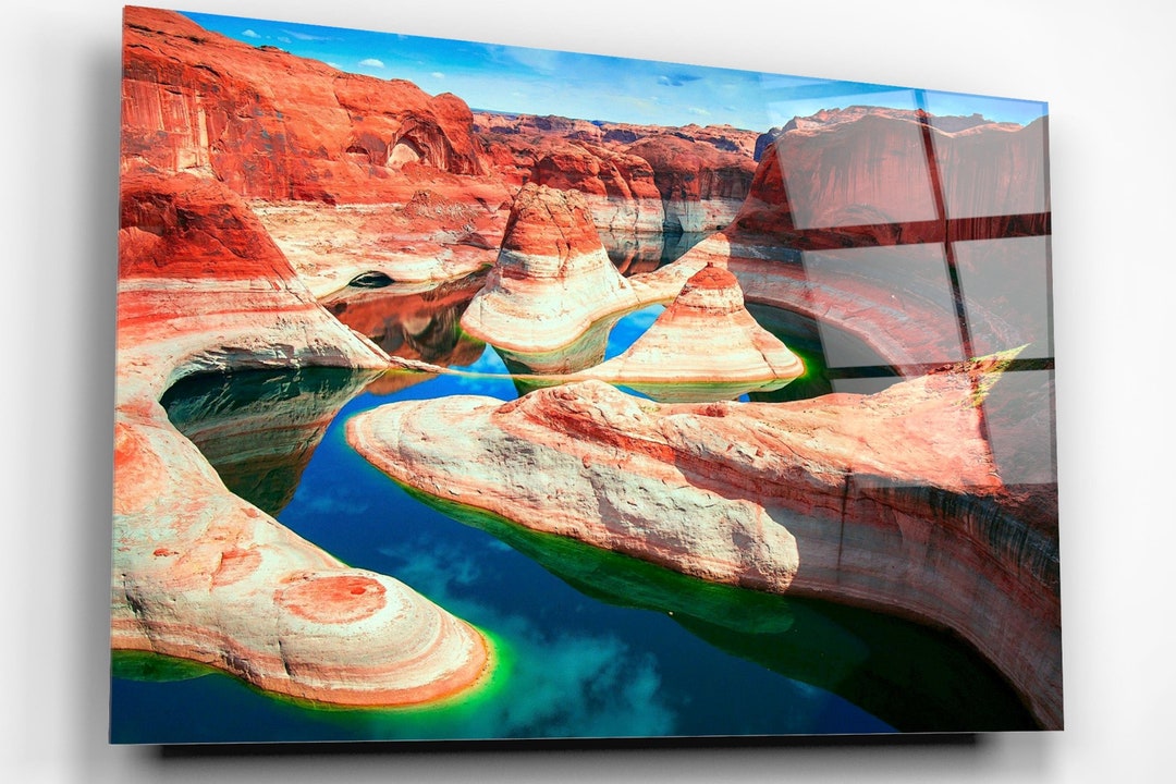 Grand Canyon Arizona Acrylic Glass Wall Art: High Gloss Landscape - Etsy