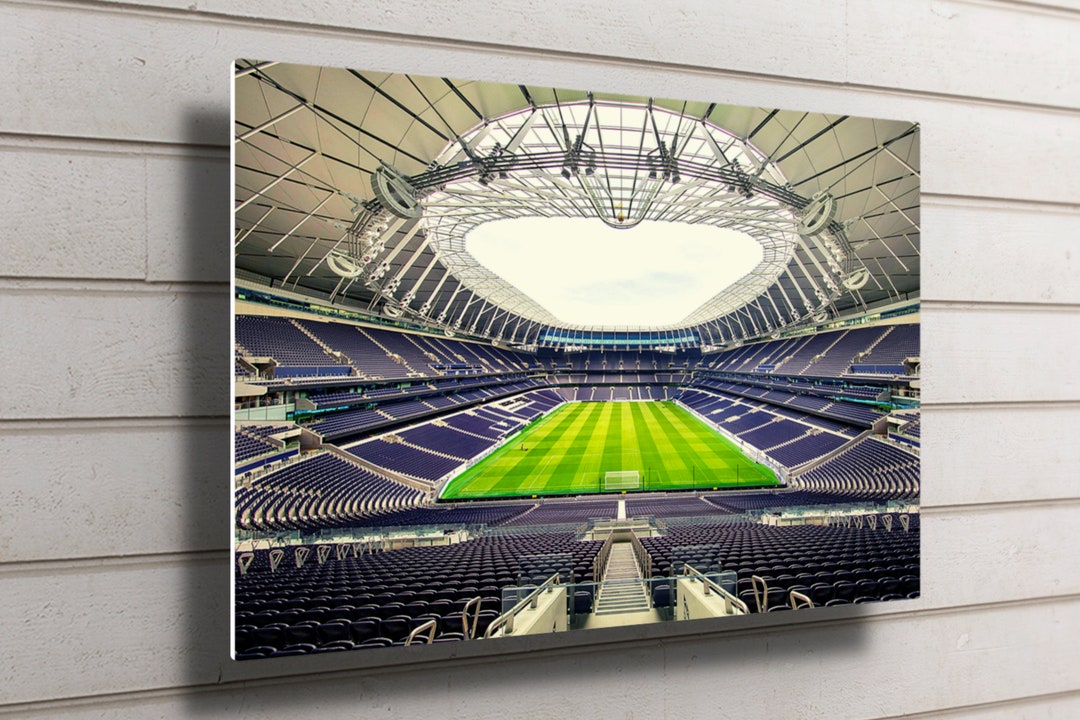 Tottenham Hotspur Stadium Metal Wall Art: Waterproof Spurs Print - Etsy
