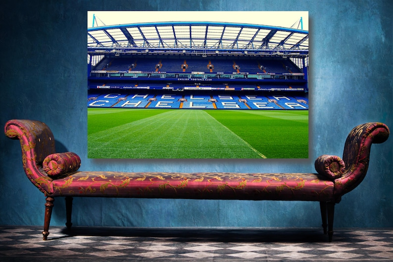 Chelsea FC Stamford Bridge Canvas Wall Art Large Wall Art - Etsy