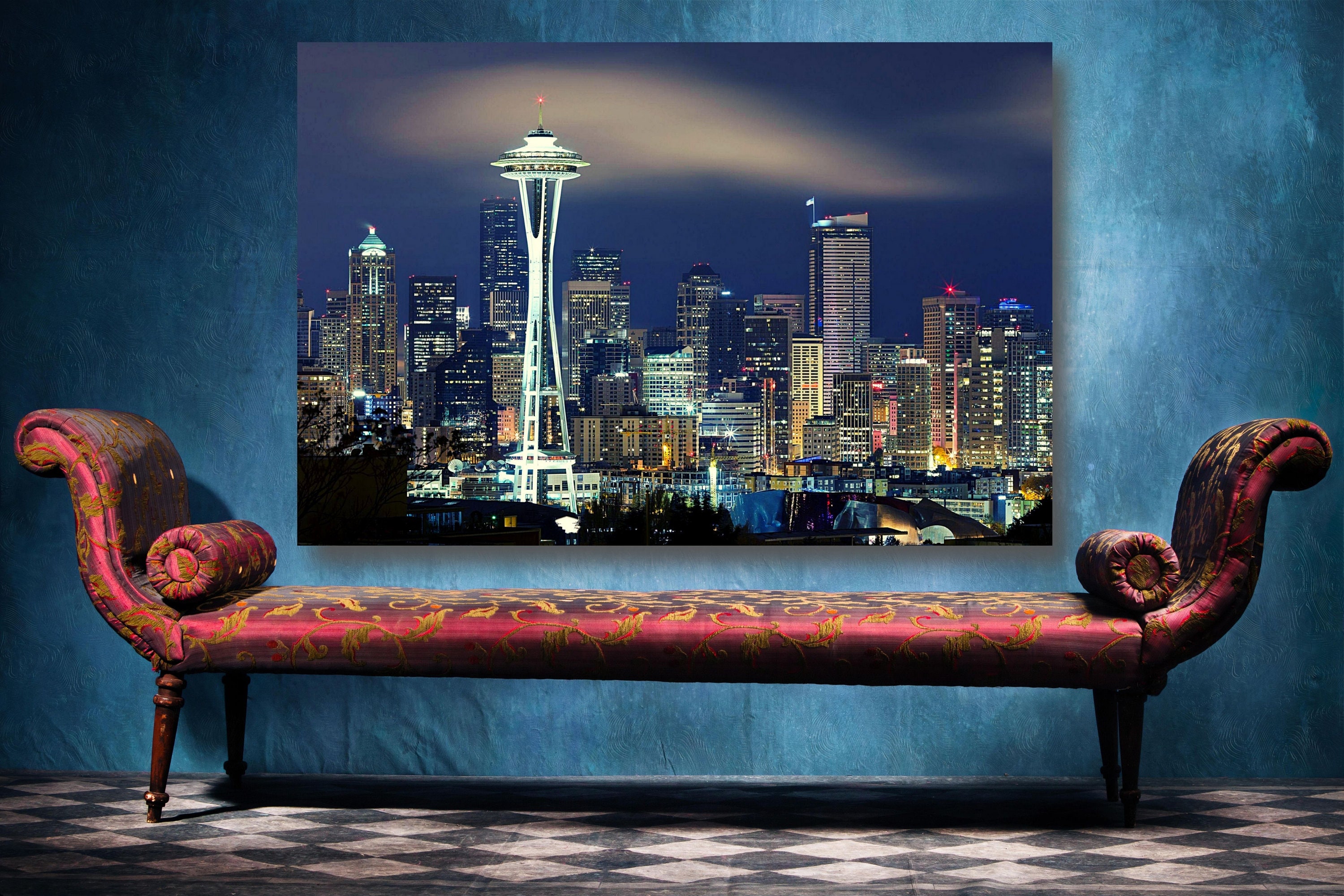Seattle Skyline Wall Art