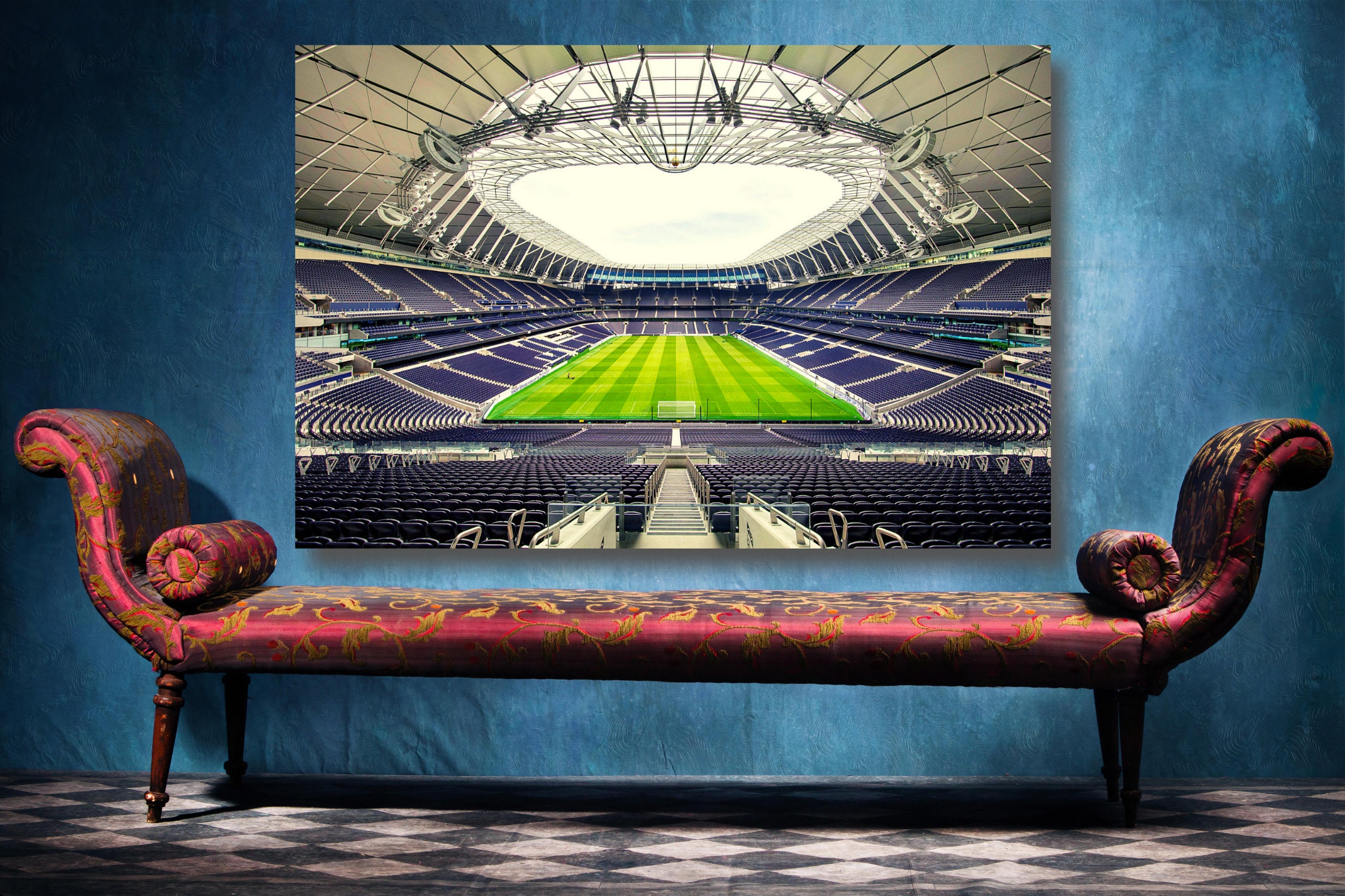 Tottenham Hotspur Football Stadium Canvas Wall Art Framed - Etsy