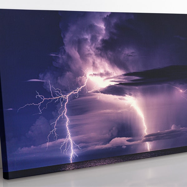 Lightning Bolt Art - Etsy UK