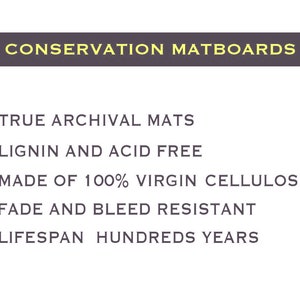 Multiple Openings Mat Board - Conservation Quality - Your Desired ...