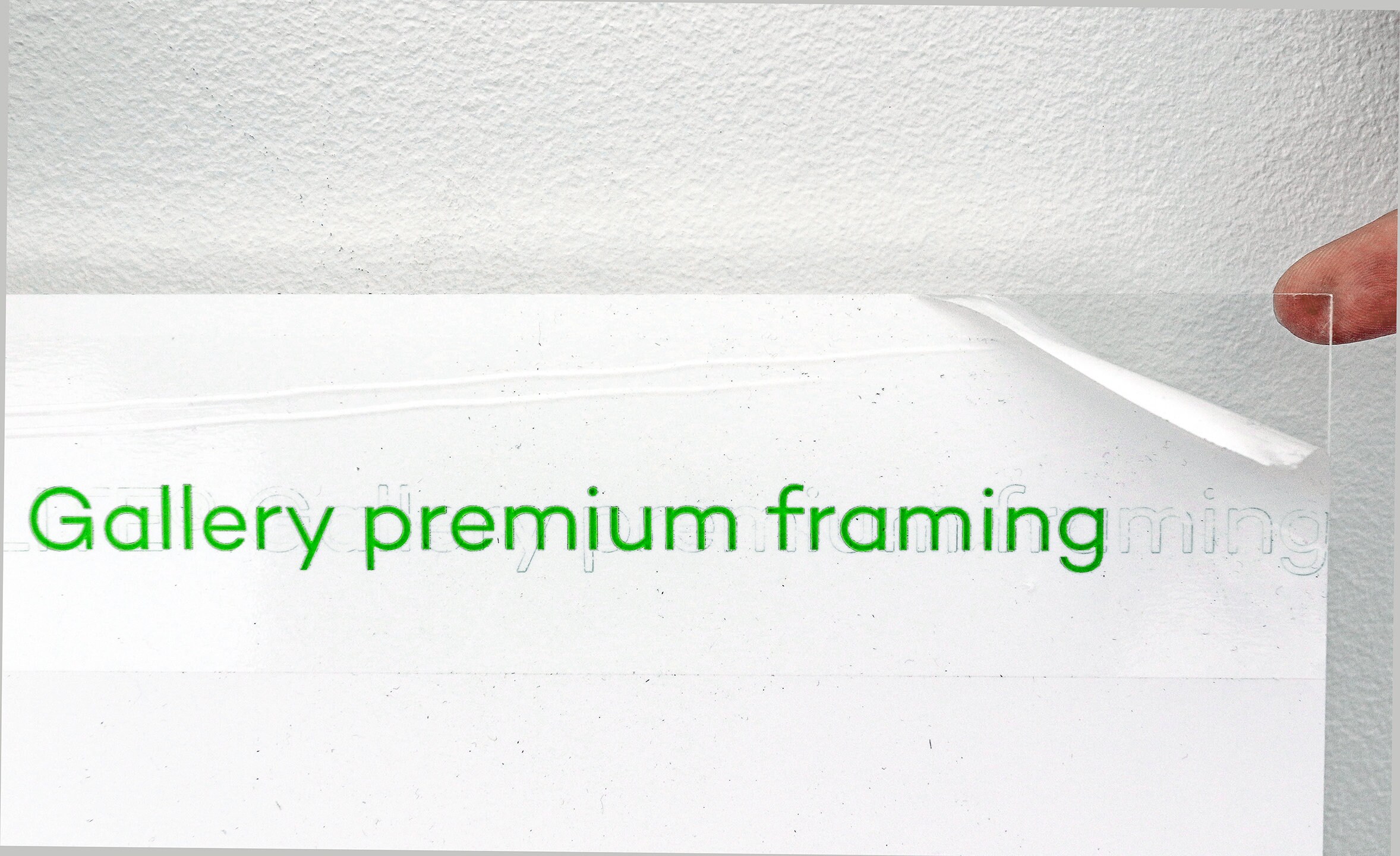 Custom Black Walnut Frame, Inlay Aspen Wood, Gallery Framing ...