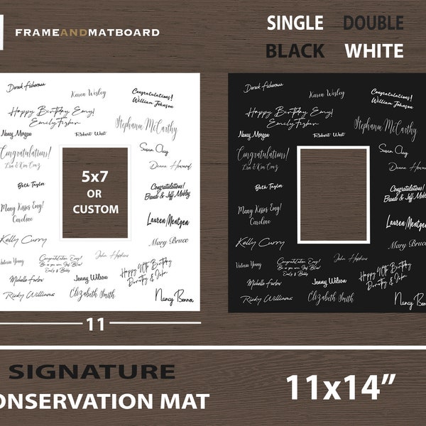 Signature Mat - Etsy