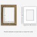 Your Picture Mat Sizes - Fully Custom Matting -ARCHIVAL - SINGLE, Any ...
