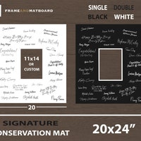 Signature Mat - Etsy