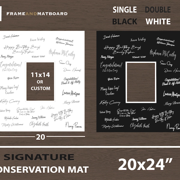 Signature Mat - Etsy