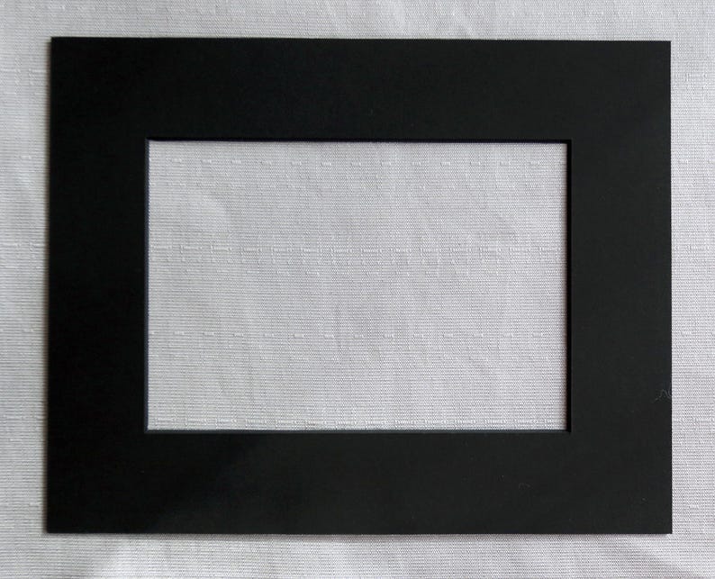 BLACK CORE Matboard , White or Black, Choose Your Opening , High ...